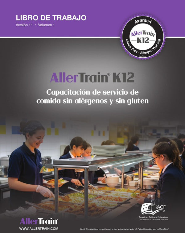 AllerTrain® K12 Workbook (Spanish) – MenuTrinfo