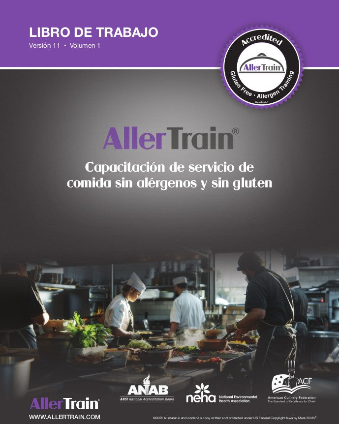 AllerTrain® Workbook (Spanish) – MenuTrinfo